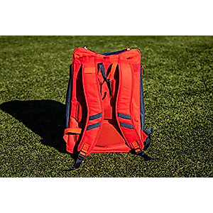 Rawlings | LEGION Backpack Equipment Bag | Baseball & Softball | Red/White/Blue