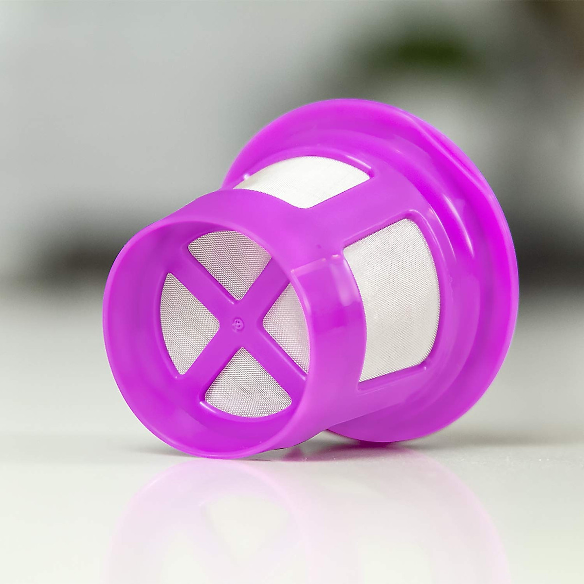 Perfect Pod Cafe Save Reusable K Cup Pod Coffee Filters - Refillable Coffee Pod Capsules with Built-In, Integrated Mesh Strainer for Use with Keurig & Select Single Cup Coffee Machines, 4-Pack