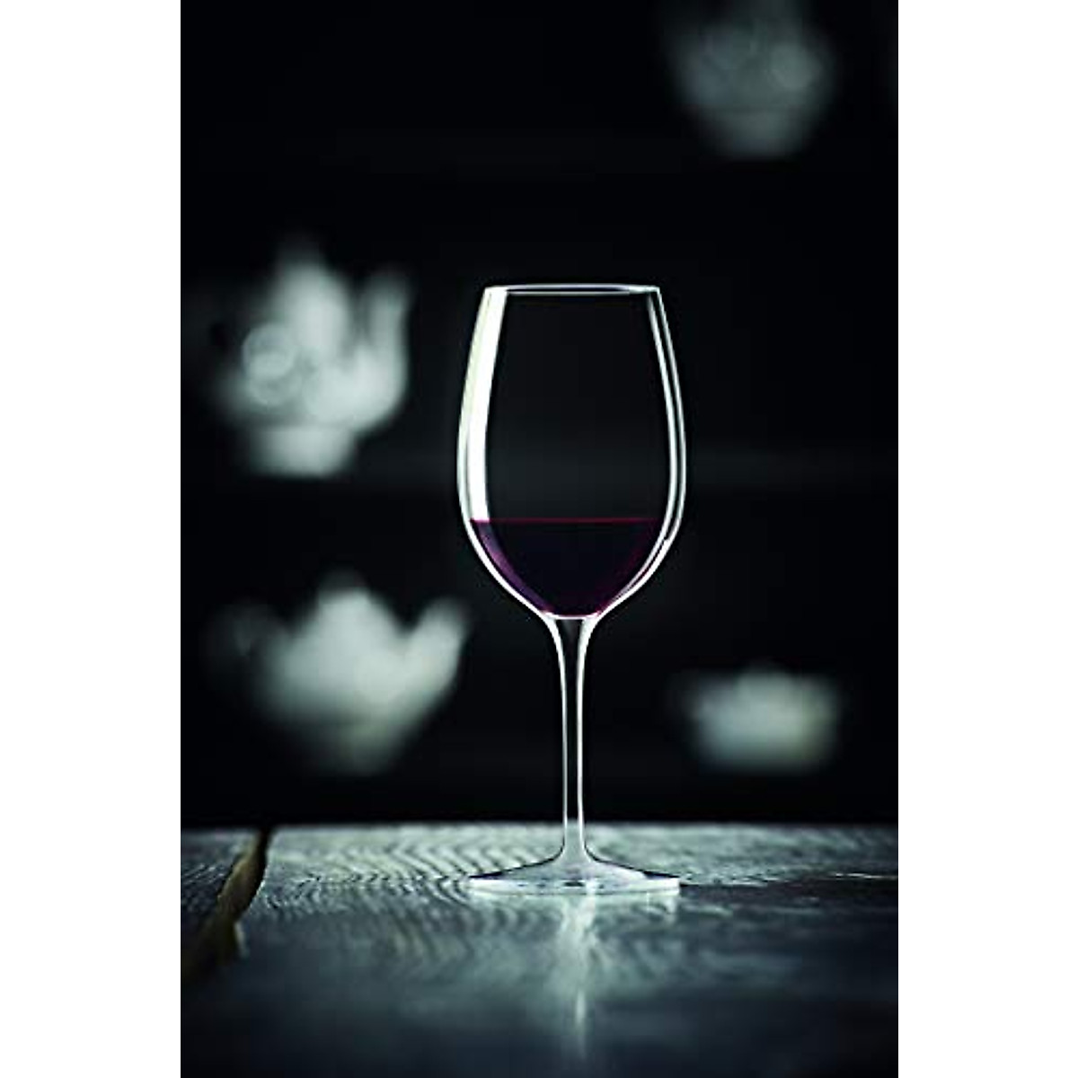 Luigi Bormioli Vinoteque 20 oz Ricco Red Wine Glasses, 6 Count (Pack of 1), Clear