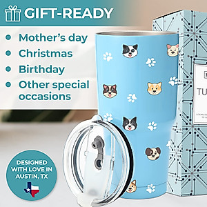 Dog Mom Tumbler 30oz, Dog Mom Gifts For Women, Dog Lovers Gifts For Women, Gifts For Dog Lovers Women Unique, Best Dog Mom Mugs For Women, Happy Mothers Day Dog Mom Mothers Day Gifts