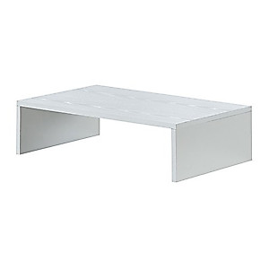 Convenience Concepts Designs2Go Monitor Riser, Small, White