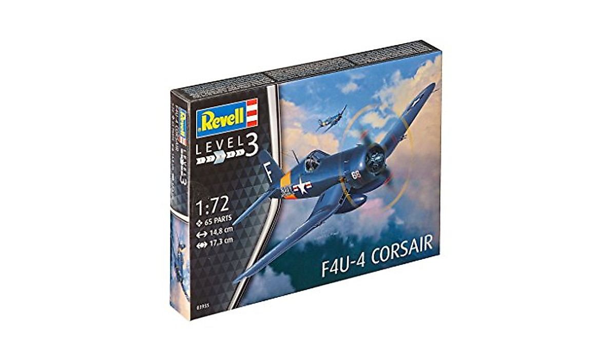 Revell F4U-4 Corsair Model Kit - Accurate WWII Fighter Replica