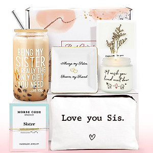 Sister Birthday Gifts, Sisters Gifts from Sister, Birthday Gifts for Sister, Big Sister, Sister in Law, Sister Adult, Best Funny Cool Gifts for Sister from Sister, Happy Birthday Sister Gifts