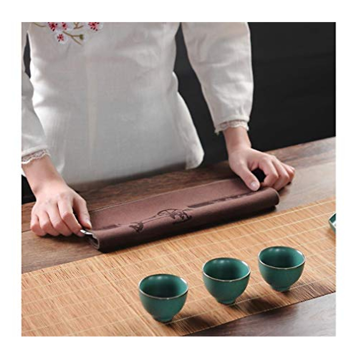 Tea Towel Napkin L39 W30 cm for Chinese Gongfu Chadao Tea Wares Tea Sets