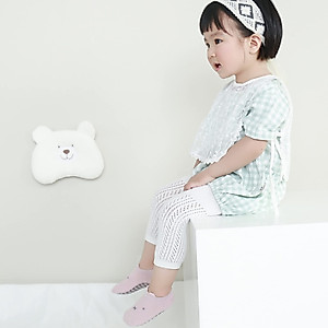 BEHELE Baby Non-skid Socks Toddler Newborn Infant Non Slip Socks with Grips Anti-Slip Unisex Girls Boys Ankle Socks (L(1-3T))