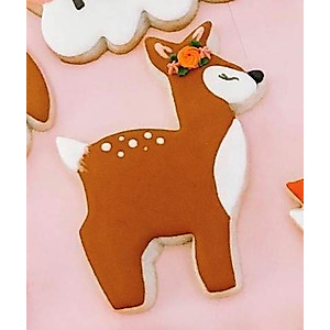 Deer Cookie Cutter, 4.25" Made in USA by Ann Clark