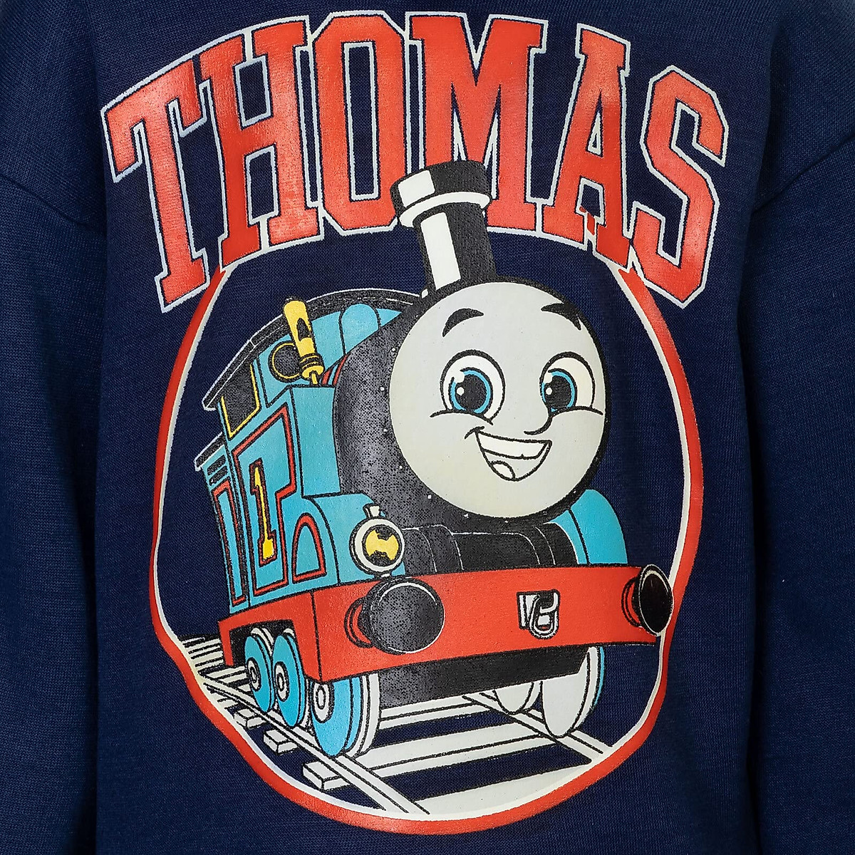 Thomas the Tank Engine & Friends Toddler Boys Fleece Pullover Hoodie and Pants Set Blue/Gray 3T