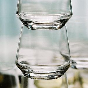 BTaT- Stemless Wine Glass, 12 oz, Set of 12, Stemless Wine Glasses, Wine Glasses Stemless Wine Glass Set, Stemless Red Wine Glasses, Wine Glass Stemless, Christmas Gifts