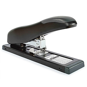 Rapesco HD-100 Stapler and 923/10mm Staple Set (1307), black with staples