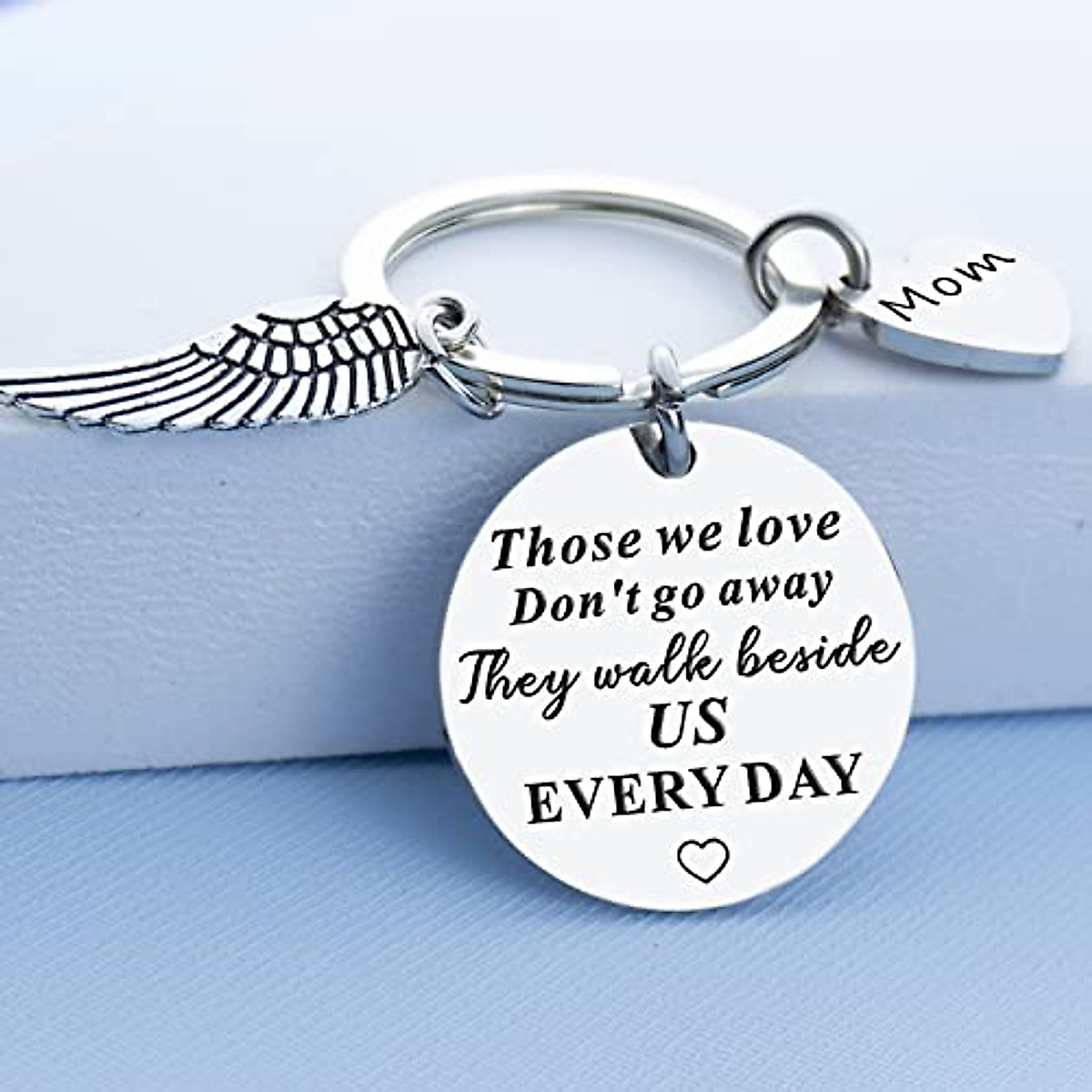Grieving Mother Gifts Mom Memorial Gifts Keychain for Loss Of Mom Mother Sympathy Gifts for Loss Of Mom Loved One Father Grandma Papa Grieving Mother Gifts Passing Away Funeral Gifts for Mom Key Ring