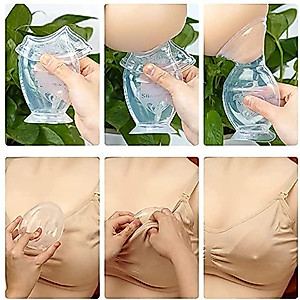 haakaa Silicone Breast Pump 150ml with Suction Base & Ladybugs Breast Milk Collector 75ml Combo,Silicone Breast Milk Catcher,Silicone Breast Shells & Nipple Therapy,Must Have for Breastfeeding