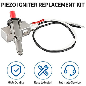 Huazu Ignite Your Weber Grill with The Igniter Kit - Replacement Piezo Igniter Assembly for 7510, Spirit Genesis, Platinum, Silver and Gold Gas Grills