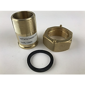 DAE C-75NL 1pcs 3/4" NonLead Water Meter Coupling, 3/4" Male NPT, 1" Female NPSM