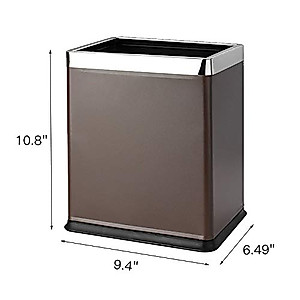 Huaqinglian 1.6Gallon Bathroom Trash Can with Lid,Small Pedal Kitchen Garbage Can,Office Bedroom Wastebasket Bin with Removable Liner Bucket.