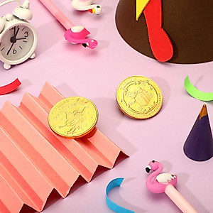 Tooth Fairy Coins Reward Commemorative Coin Collection Experience Gift for Lost Teeth Kids Party Decorations Supplies (20 Pcs)