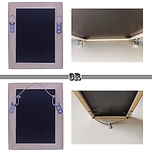 Heavy Duty D-Ring Picture Hangers with Screws, 30 Pcs Large Wide D Ring Picture Hanging Hardware, 2 Holes Picture Hooks for Mirror, Clock, Decoration, Paintings, Artwork Picture Frame
