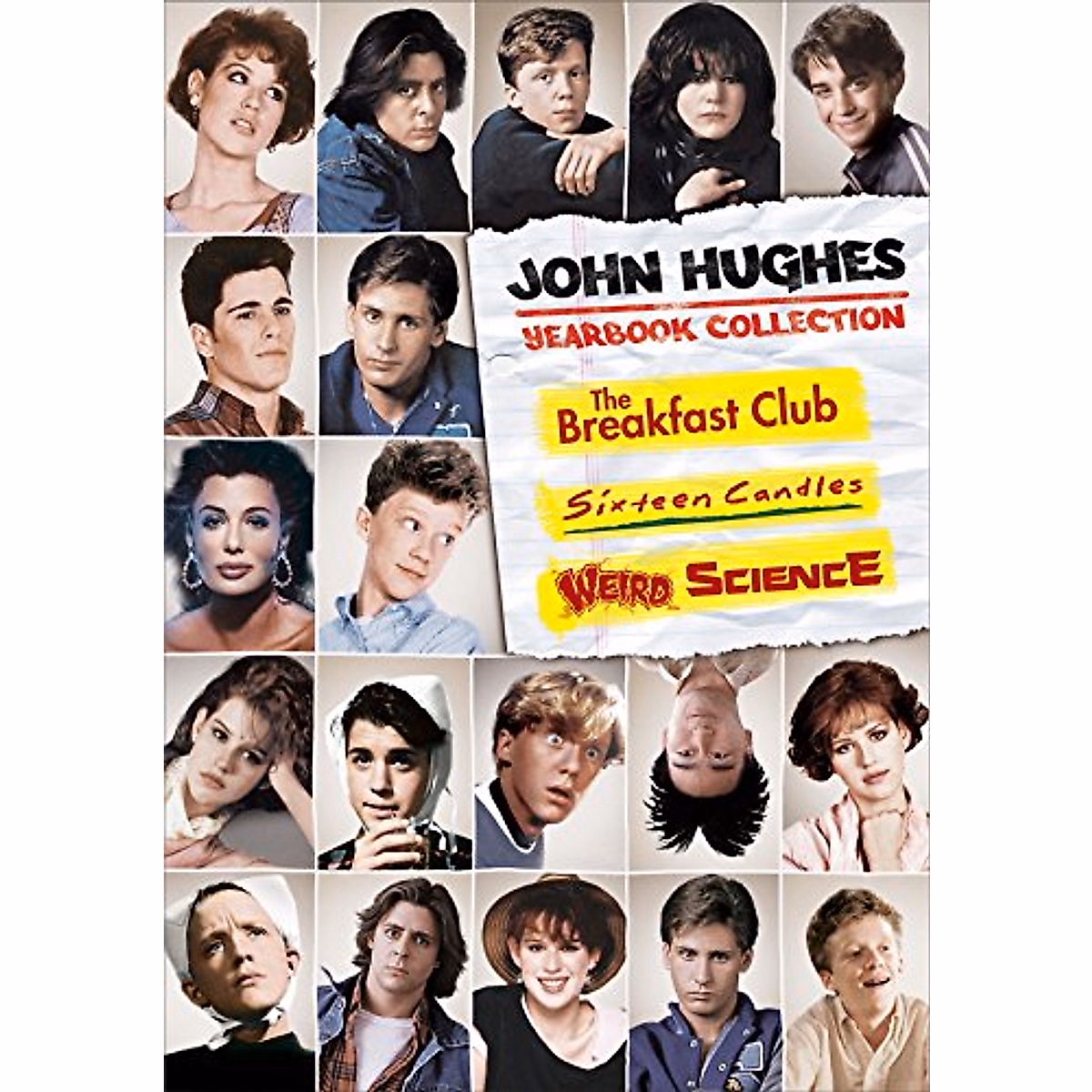 John Hughes Yearbook Collection (The Breakfast Club / Sixteen Candles / Weird Science)