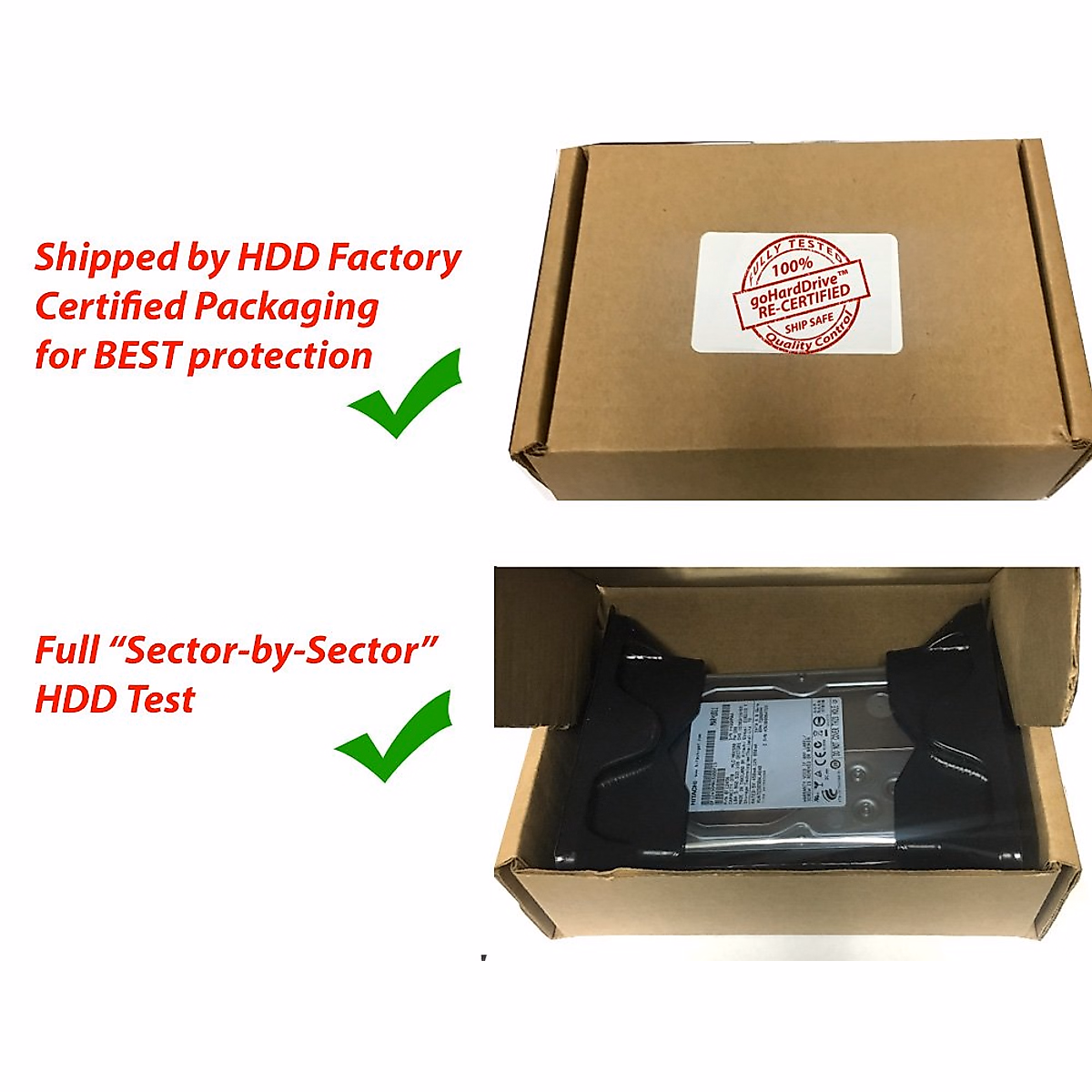 Seagate Pipeline HD ST3500414CS 500GB 5900RPM 16MB Cache SATA II 3.0Gb/s 3.5in Internal Hard Drive (PC, RAID, NAS, CCTV DVR) [Renewed] -w/1 Year Warrany