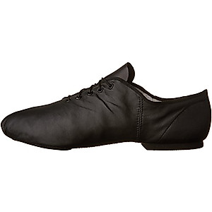Capezio Women's "E" Series Jazz Oxford,Black,8 M US