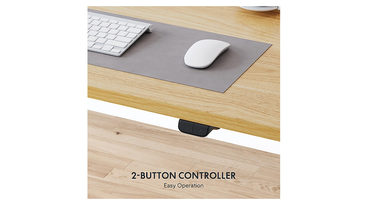 FLEXISPOT Electric Standing Desk Whole Piece 55 x 28 Inch Desktop ...