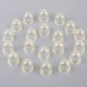Trolleyshop Replace Homelite Echo Ryobi Zama Poulan Primer Gas Fuel Bulb Pump Bulbs 0057003 0057004 0058001 Echo 12538108660 Hometile A01195A Pack of 20pcs