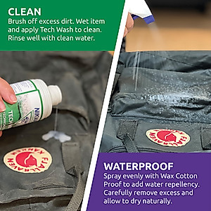 Nikwax Wax Cotton Proof Spray-On Waterproofing , 10 oz. / 300ml