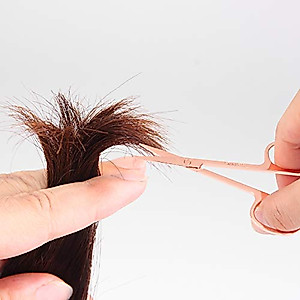 Arroyner 4Pcs Eyelash Curlers with Comb, Rose Gold Beauty Eyelashes Curlers with Built in Comb, Lash Curler Makeup Tool for Women and Girls