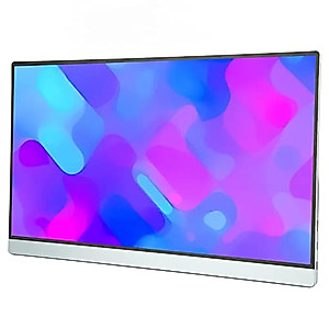 15.6in Portable Monitor, 4K HD IPS Mode 15.6in Monitor Excellent Color Rendering Projection Function for Gaming for Home for Office (US Plug)