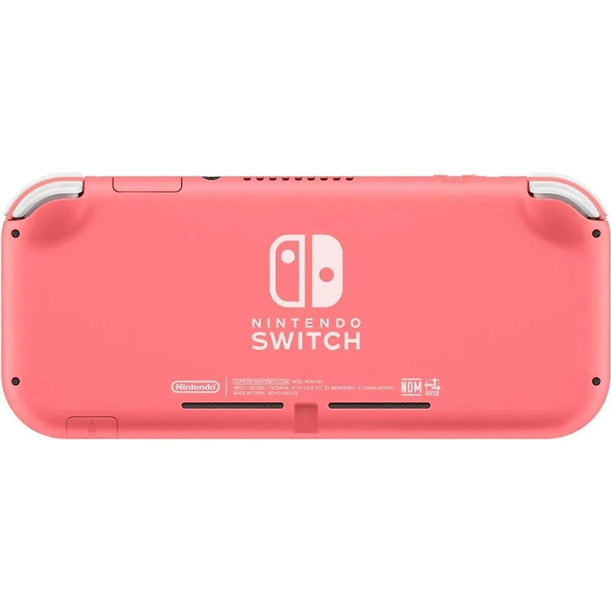 Newest Nintendo Switch Lite Game Console, Coral Pink With 128GB AllyFlex MemoryCard