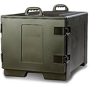 CFS TC1826N03 Cateraide Polyethylene Sheet Pan and Tray Carrier, 28-3/4" Length x 21" Width x 22.12" Height, Black