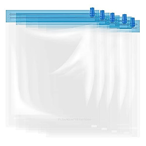 5Pcs Small Size Space Saver Vacuum Storage Bags, Hand Rolled Dust Proof Compression Bags for Travel, Travel Space Saver Bag, Vacuum Sealer Bags for Clothes (50x40cm/20x16in)