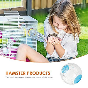 POPETPOP Hamster Running Ball Exercise Ball Small Animal Run- About Mini Ball Spinner Toys for Gerbils Mice Degus Guinea Pigs Hedgehog