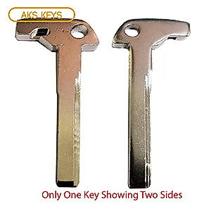 AKS Keys New Smart Key Keyless Uncut Blade Blank Compatible with Mercedes Benz