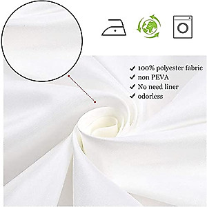 ECOTOB Rustic Mushroom Shower Curtain Sets with Bath Rugs Green Leaf and Flower Bathroom Accessories Set with Bath Mat Botanical Bath Curtain Set Shower Curtain for Bathroom Decor 72x72 Inch