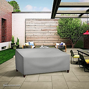 Patio Large Waterproof - Outdoor Patio Sofa Cover Washable - Heavy Duty Furniture 41X79X39 Inch Couch Cover Sofa