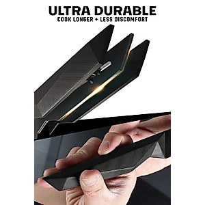 Dalstrong Slicing Knife - 12 inch - Shadow Black Series - Black Titanium Nitride Coated - High Carbon - 7CR17MOV-X Vacuum Treated Steel Carving Knife - Sheath - Kitchen Knife Slicer - NSF Certified