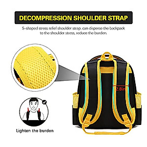 KAGGS Cartoon Comic Boys Backpack Lightweight Waterproof Schoolbag Large Capacity Bookbags Travel Rucksack for Teenage