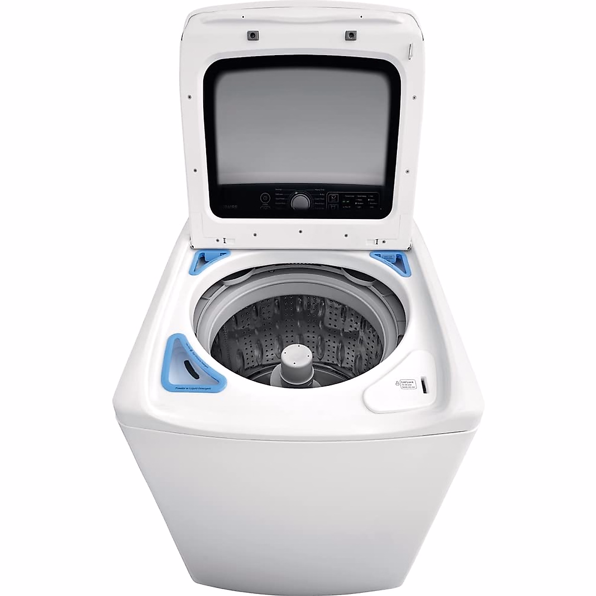 Frigidaire FFTW4120SW 4.1 cu. ft. High Efficiency Top Load Washer, 12 wash cycles, Quick Wash, Delicate, Hand Wash, Active Wear, Heavy Duty, Stainless Steel Drum, in White