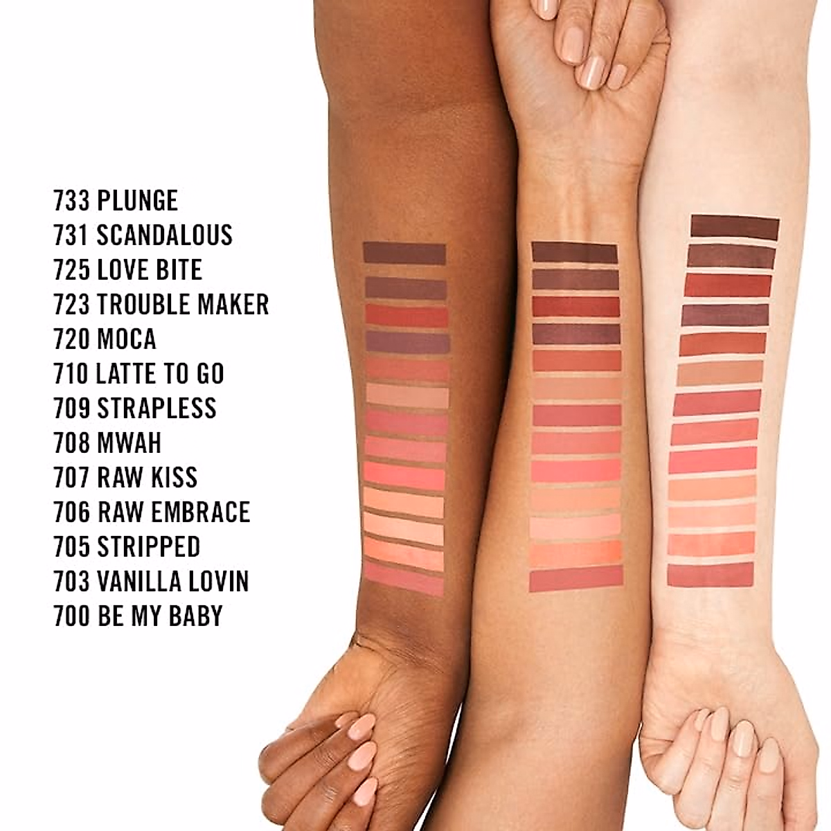 Rimmel London Stay Matte Liquid Lip Color with Full Coverage Kiss-Proof Waterproof Matte Lipstick Formula that Lasts 12 Hours - 830 Blue Iris, .21oz