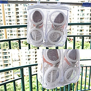 Yamalans 1PC Sneaker Tennis Boots Sports Shoes Mesh Laundry Washing Bags