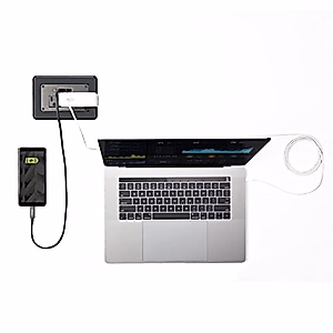 StarTech.com Power Outlet Module for Conference Table Connectivity Box - 2X AC Power and 2X USB-A - Power and Charging Hub (MOD4POWERNA)