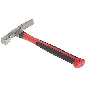 16 OZ BRICK HAMMER, FIBERGLASS HANDLE