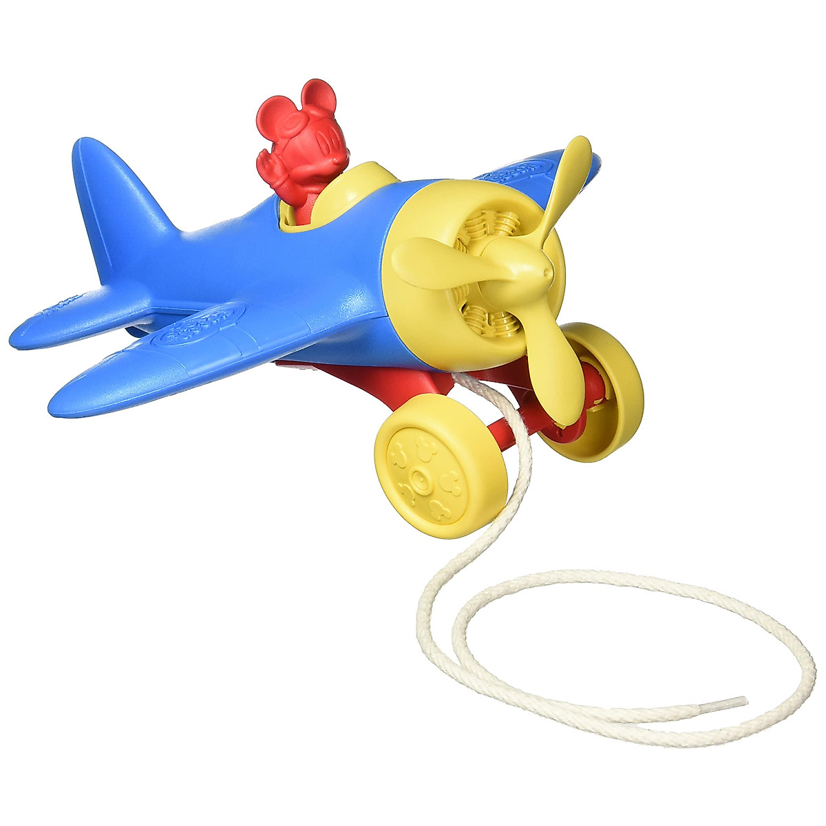 Mickey Mouse Airplane Pull Toy- TG