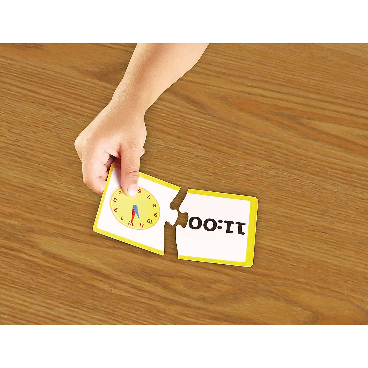 Learning Resources Magnetic Ten-Frame Answer Boards (Set of 4) and 100 Counters + Learning Resources Time Activity Set - 41 Pieces