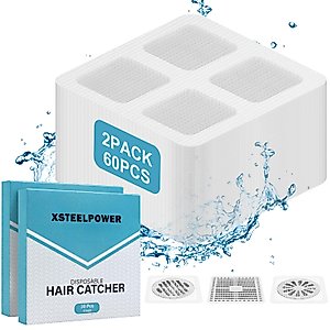 30Pcs-Disposable Shower Drain Hair Catcher&Bathtub Drain Cover& Shower Hair Drain Catcher,Kitchen Sink Drain Strainer&Bathroom Sink Drain StrainerFor Sink Stopper,Bathtub,Bathroom,Sink,Human&Pet Hair