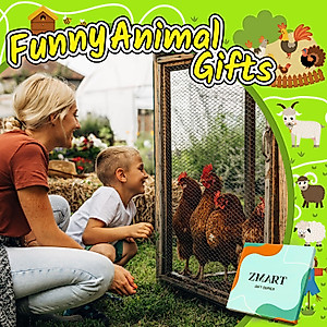 Zmart Funny Chicken Gifts for Women - Crazy Chicken Lady, Novelty Chicken Lover Socks for Mom