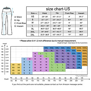 Heathyoga Women's Yoga Pants with Pockets for Women Bootcut Wide Leg Pants for Women High Waisted Workout Pants Charcoal
