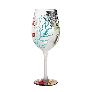 Lolita Bride Corkenstein Wine Glass, 6010663, Multicolor, height 22.5 cm