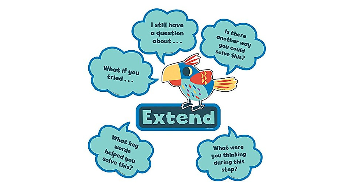 Engage Students with Math Talk Mini Bulletin Board Set