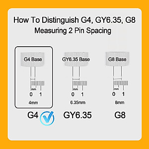 3W G4 LED Bulb 12V Replacement 20W-30W Halogen Lamp for JC Type Bi-Pin Base Landscape Bulbs/Track Lighting/Chandeliers/Accent Lights, Warm White 3000K Non-Dimmable, 5-Pack